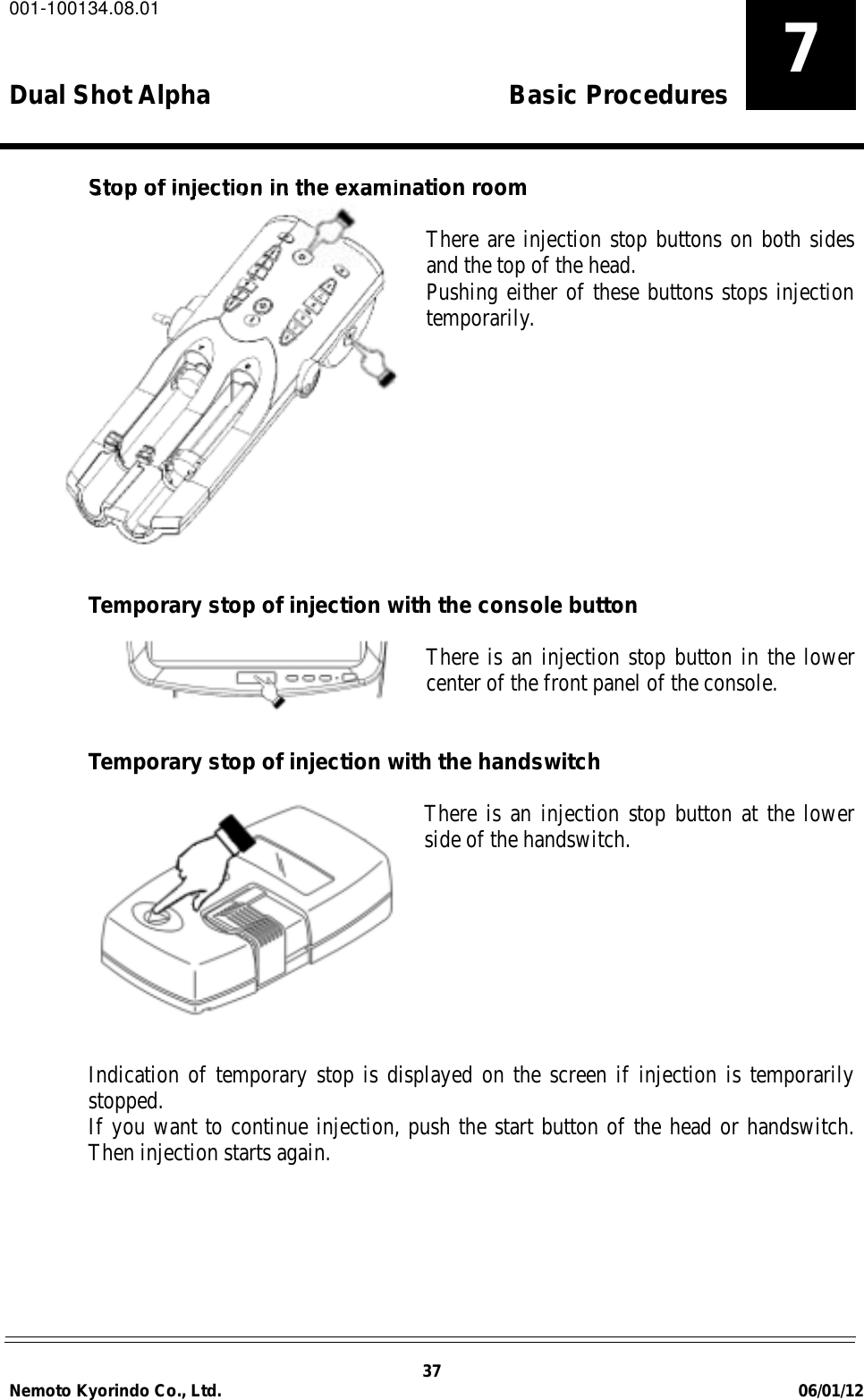 NEMOTO KYORINDO 0001 Dual Shot Alpha User Manual