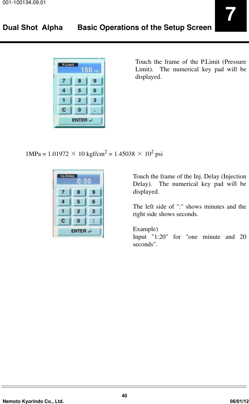 NEMOTO KYORINDO 0001 Dual Shot Alpha User Manual