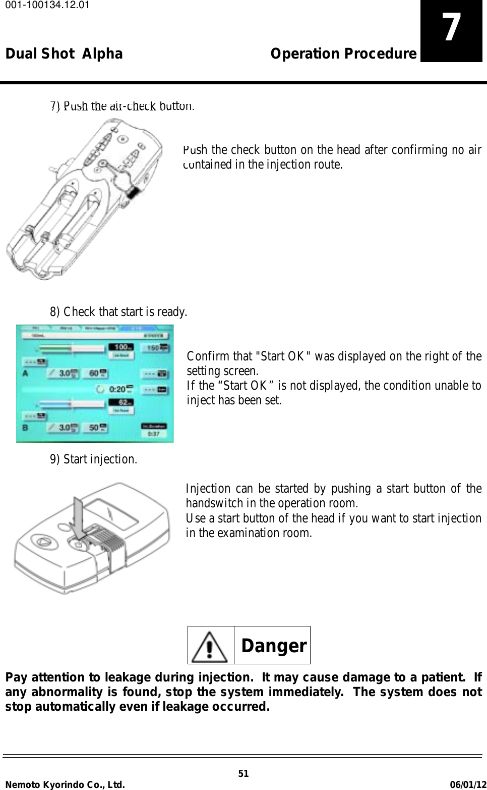 NEMOTO KYORINDO 0001 Dual Shot Alpha User Manual
