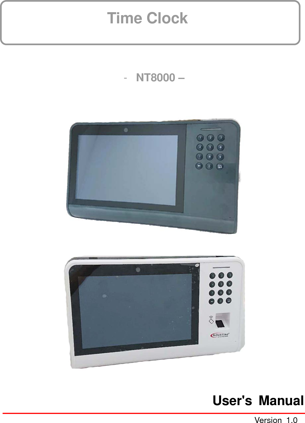 NOVAtime Technology NOVATIME-EM Time Clock User Manual