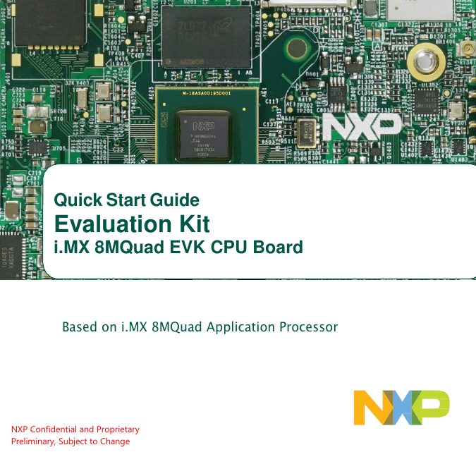 NXP Semiconductors MCIMX8M-EVK MCIMX8M-EVK User Manual
