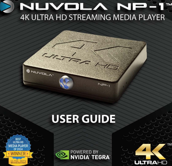 NanoTech Entertainment NP-11001 Nuvola User Manual