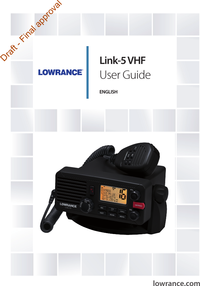 Navico Auckland VHFLINK5 VHF MOBILE MARINE TRANSCEIVER WITH DSC (CLASS ...