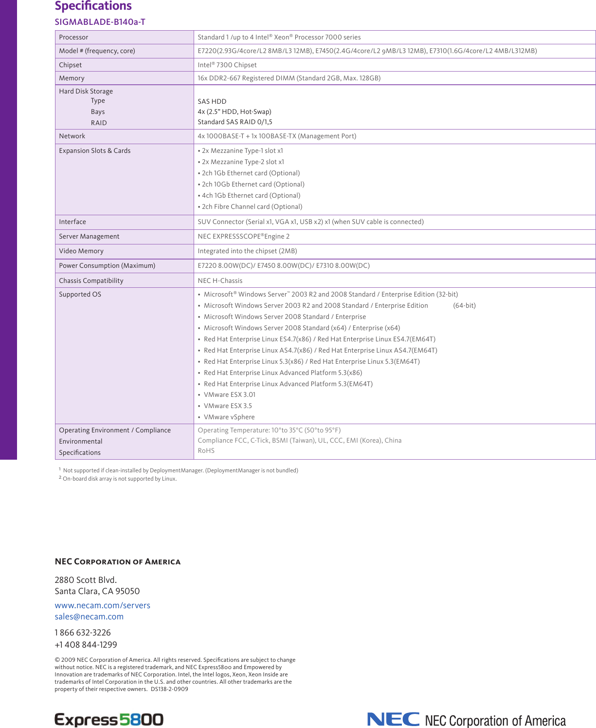 Nec Sigmablade B140A T Basic Manual
