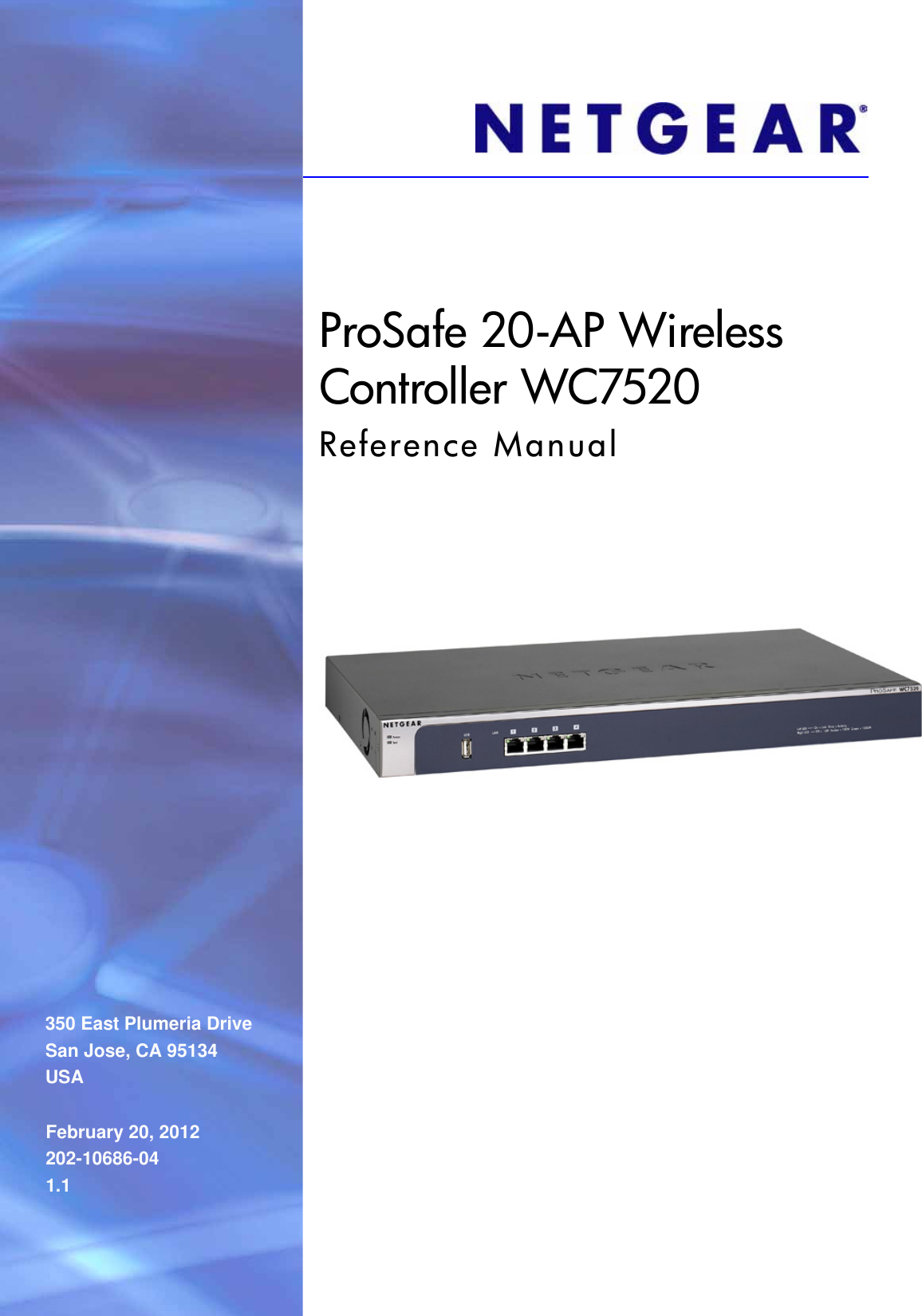 Netgear Wc7520 Reference Manual ProSafe 20 AP Wireless Controller