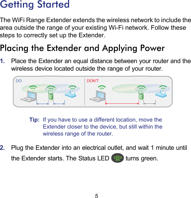Universal WiFi Range Extender WN2000RPT Installation - Netgear