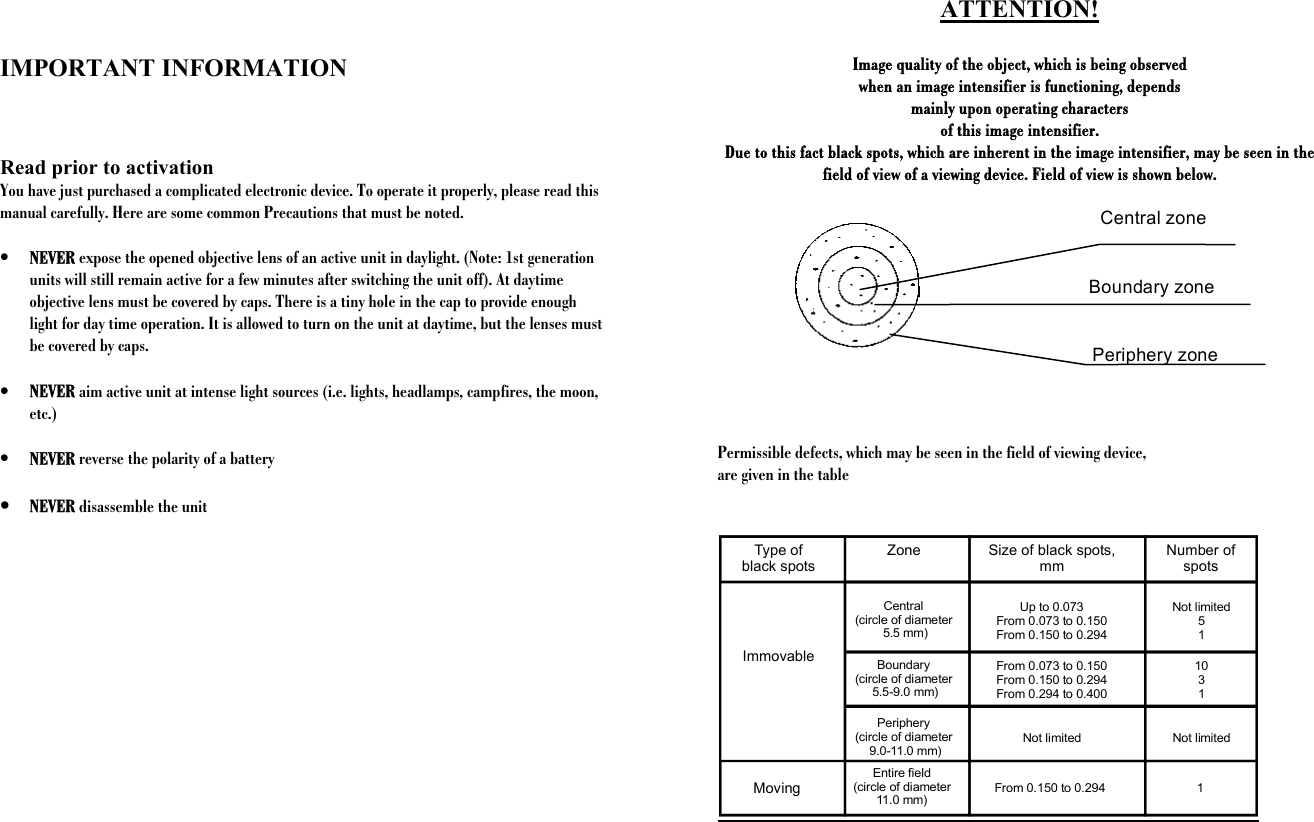 Newcon Optik Microscope And Magnifier Mb 3 Users Manual MB3PT