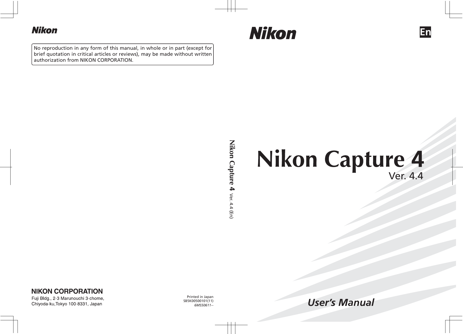 Nikon Eh 4 Users Manual