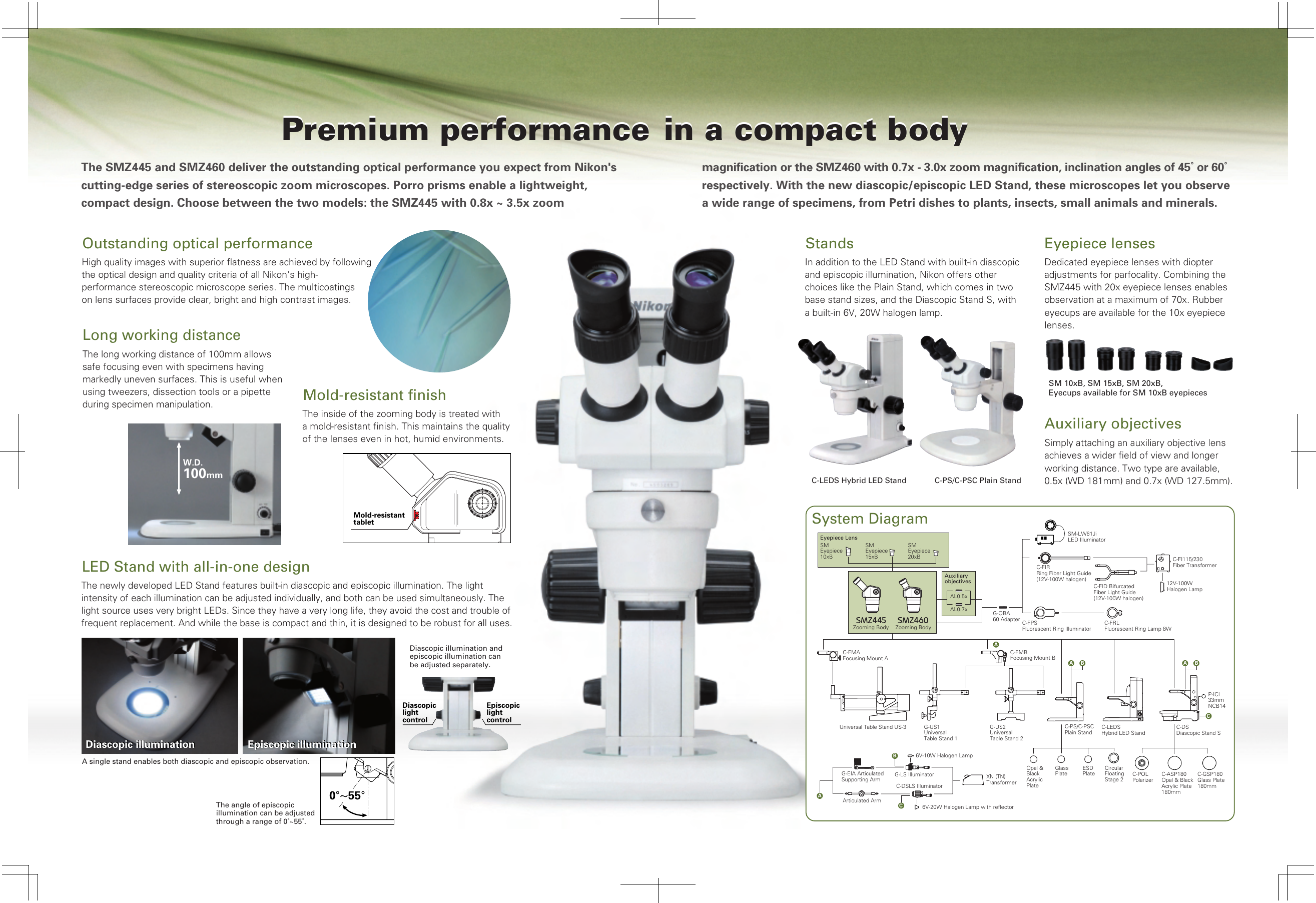 Nikon If Not Then SMZ445 460 Brochure