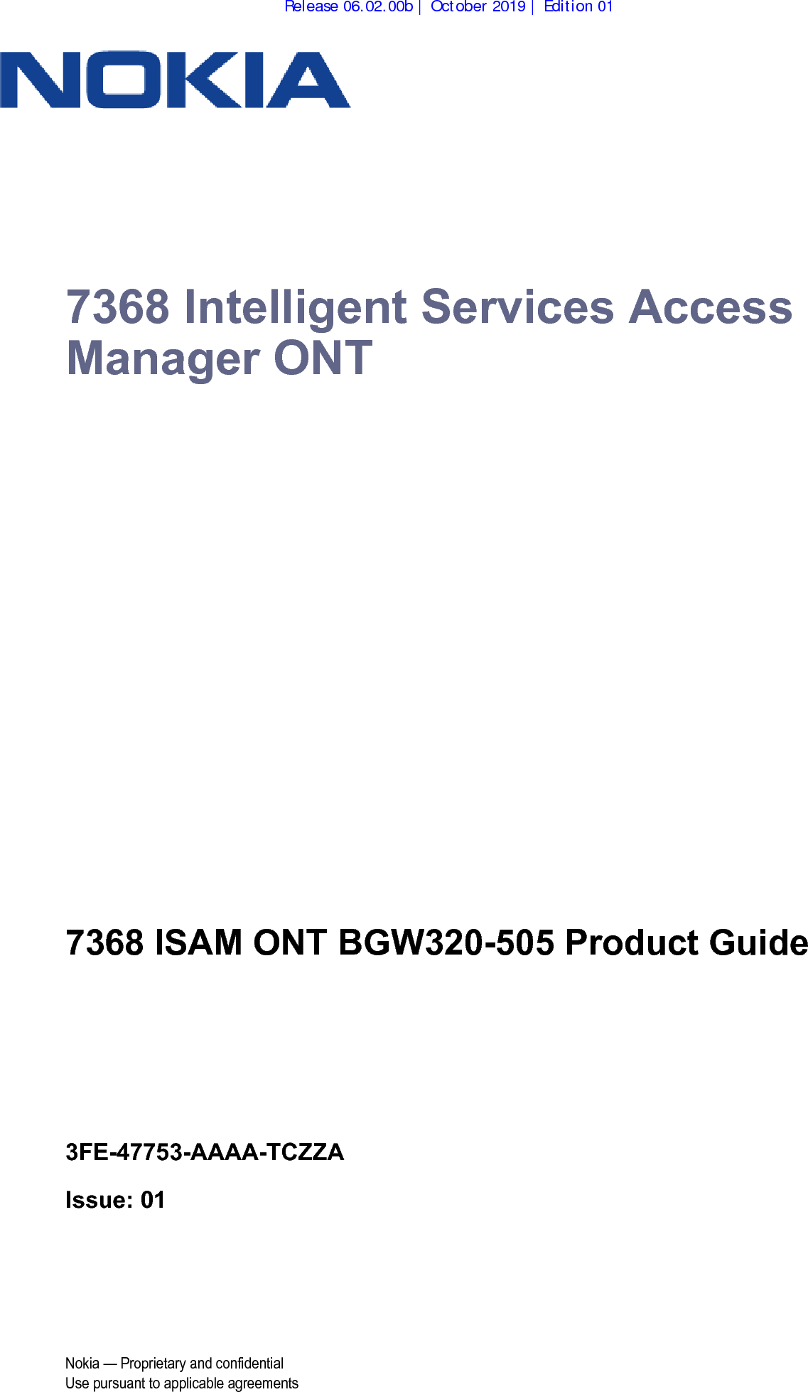 Nokia Bell BGW320 BGW320-505 Wireless Integrated ONT Residential ...