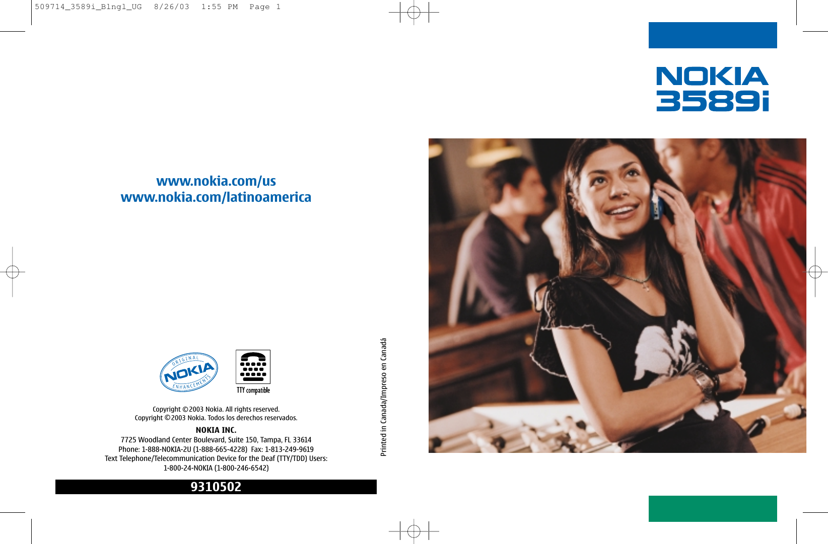 Nokia 3589I Users Manual 3589i.ENv1_Verizon_BIL_9310502