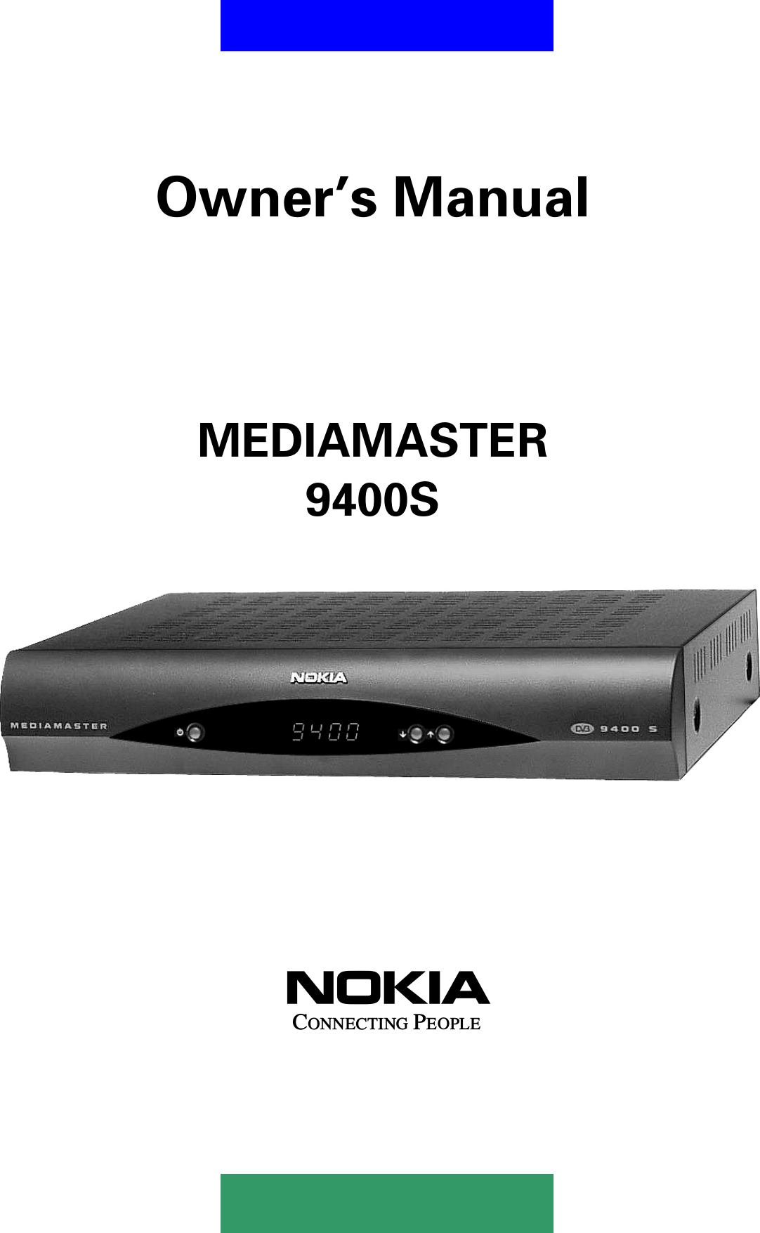 Nokia 9400 S Users Manual