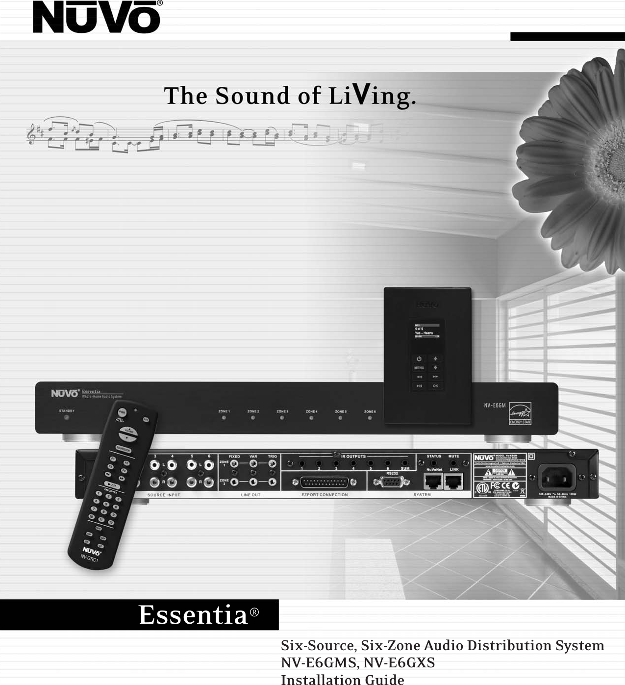 Nuvo Essentia Nv E6Gms Users Manual G Install 081...
