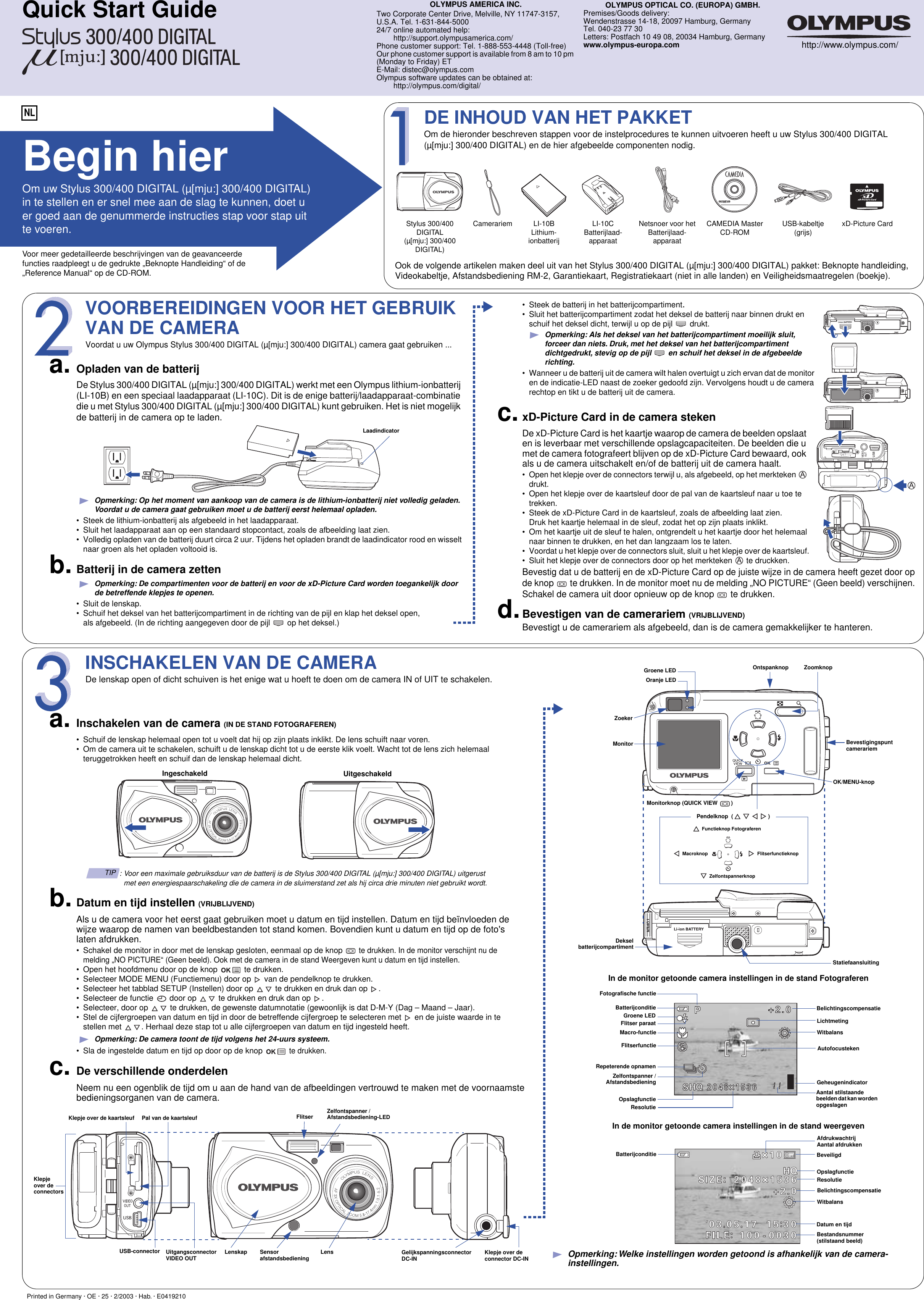Olympus Tcon 300 Users Manual