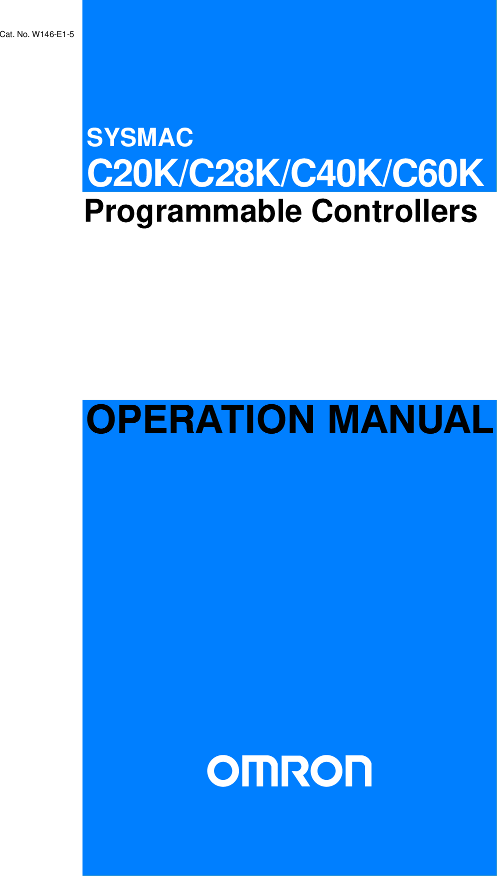 Omron C40K W146e15* User Manual To The 53c4942b 3f68 4c28 a0a1 daf7b75735f1