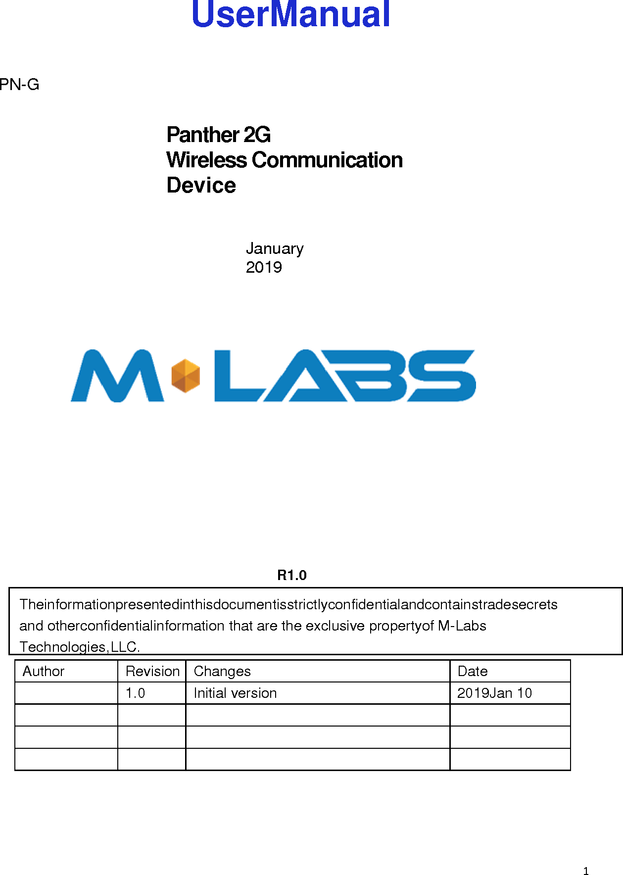 POINTER TELOCATION MINI2G MiniTrack 2G User Manual