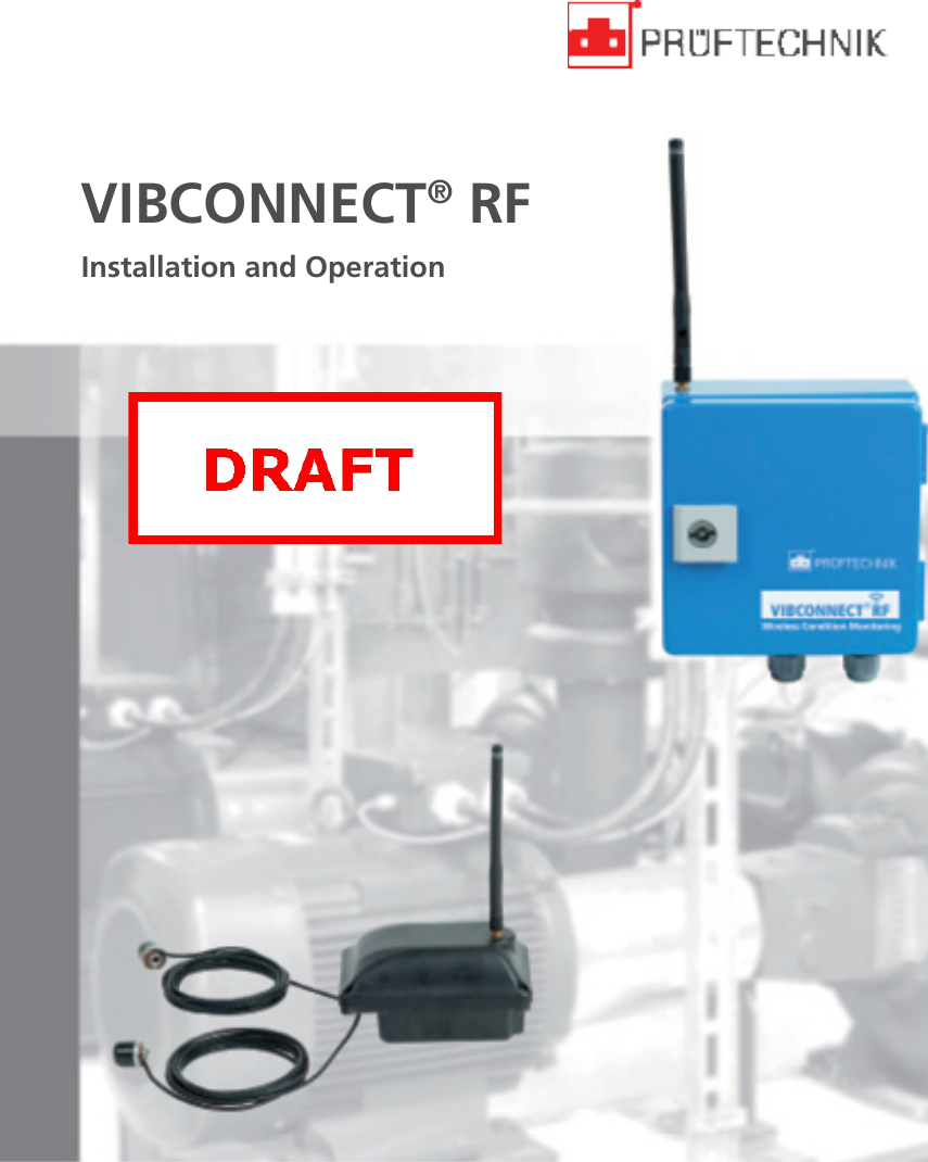 PR FTECHNIK Condition Monitoring VCRFSU VIB CONNECT RF (Sensor Unit ...