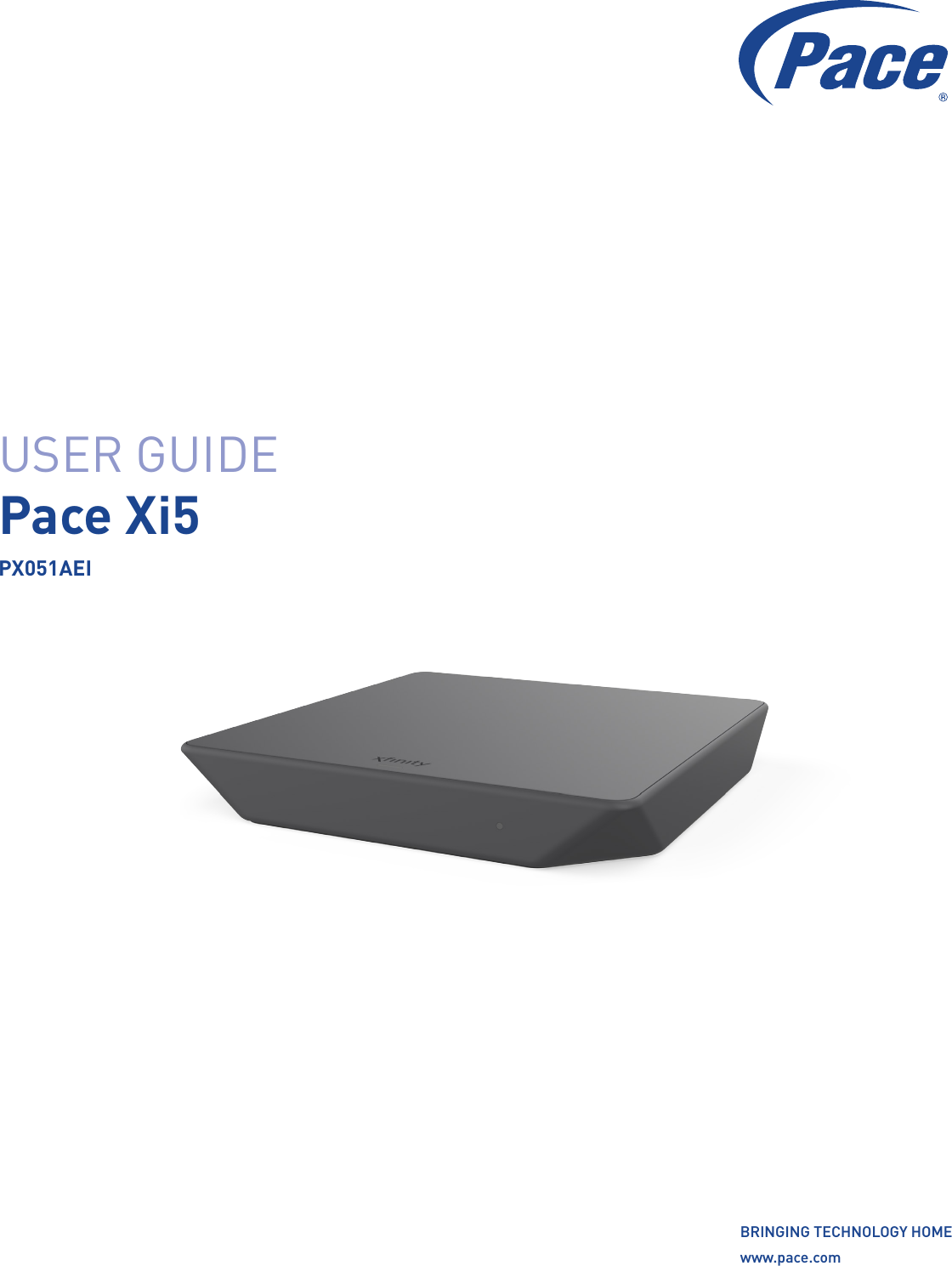 Pace Micro Technology plc PX051AEI IP Client Set Top Box User Manual ...