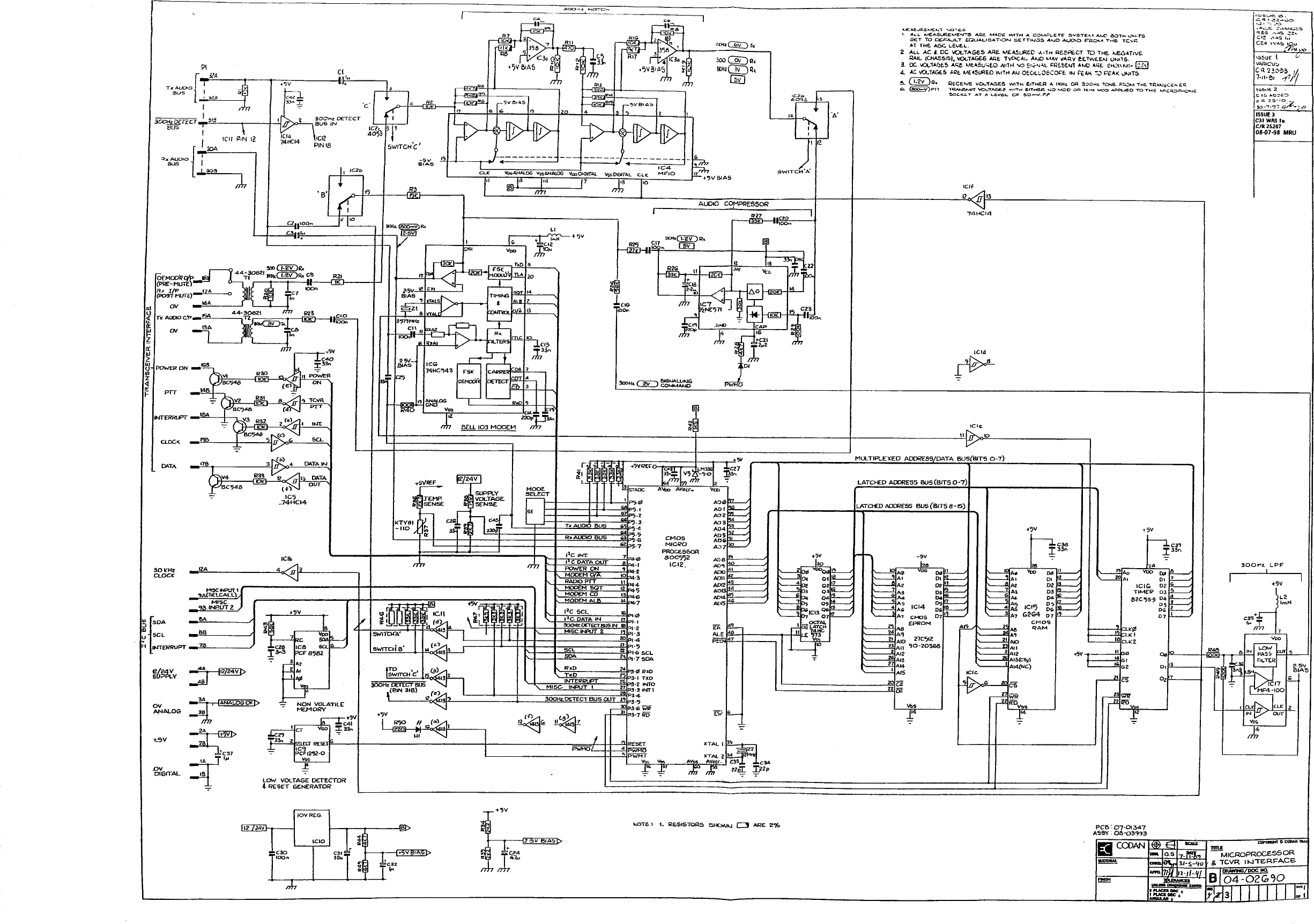 Codan Obsolete CD/data/tsm/8570 8571/drawings/schematic/(04 02690 ...