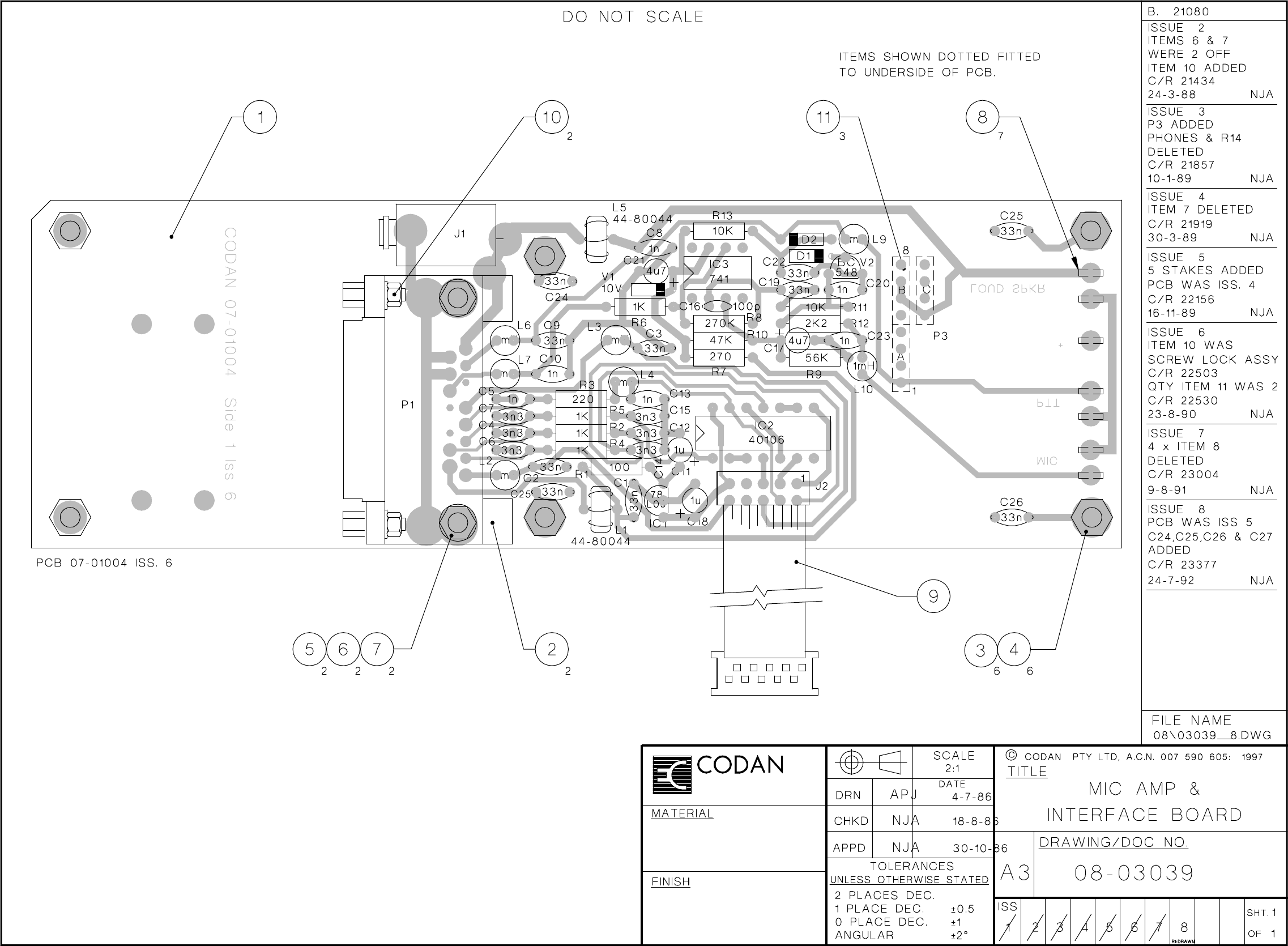 Q Codan Obsolete CD/data/tsm/8525 8528/drawings/assembly/(08 03039) Mic ...
