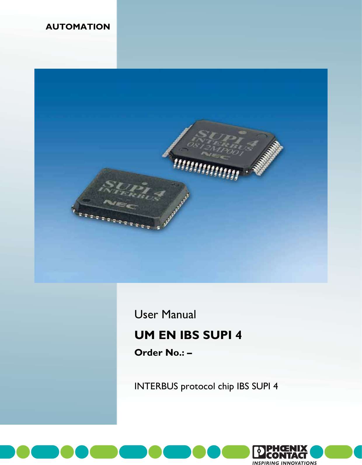 UM EN IBS SUPI 4 Installation Directions