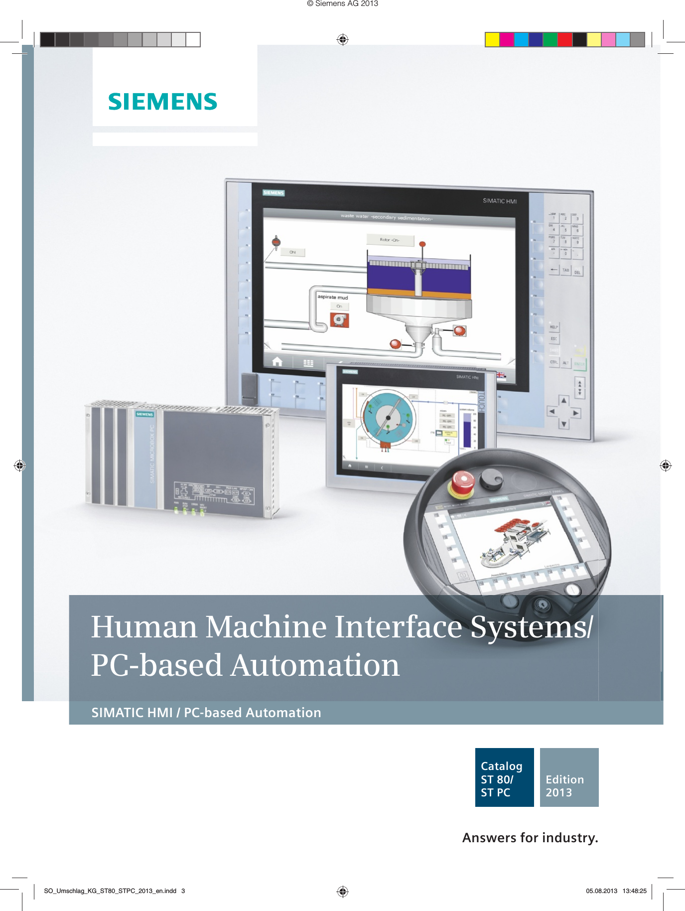 SIMATIC HMI / PC based Automation Operator Control And Monitoring ...