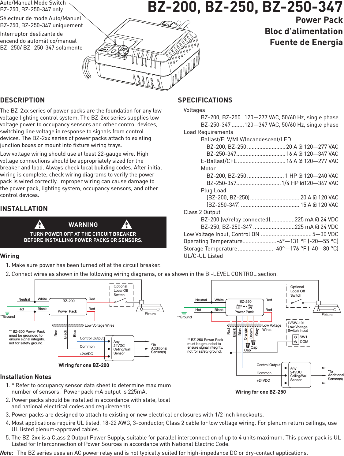 Installation Directions