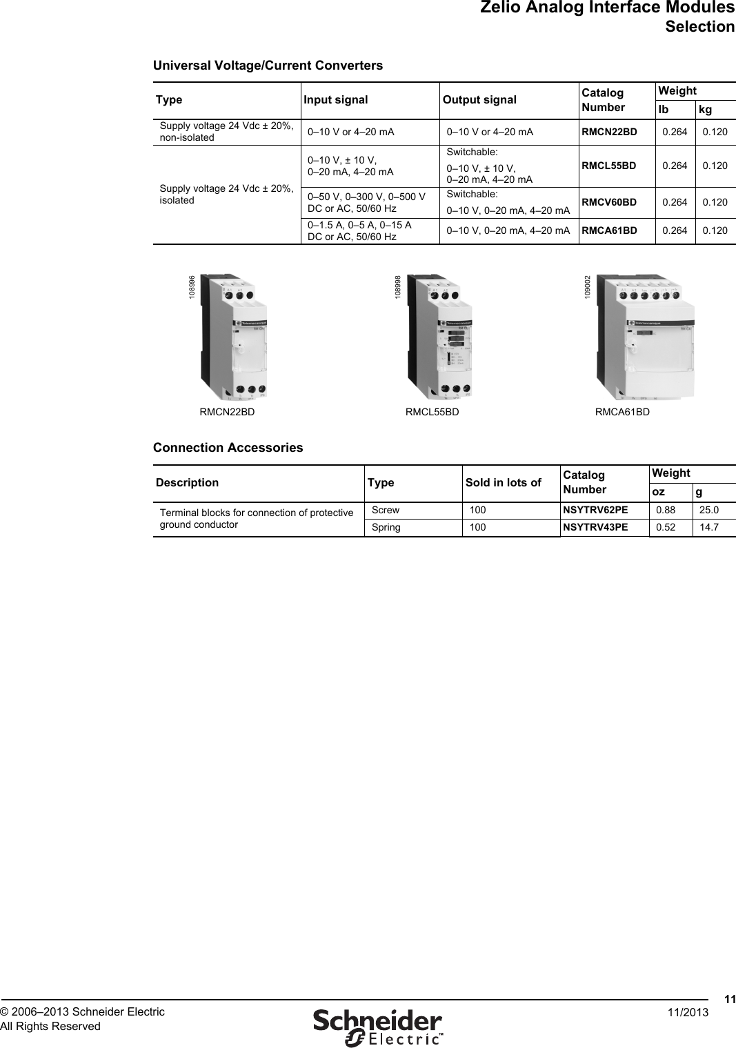 8501CT0501R0713 101843 Catalog
