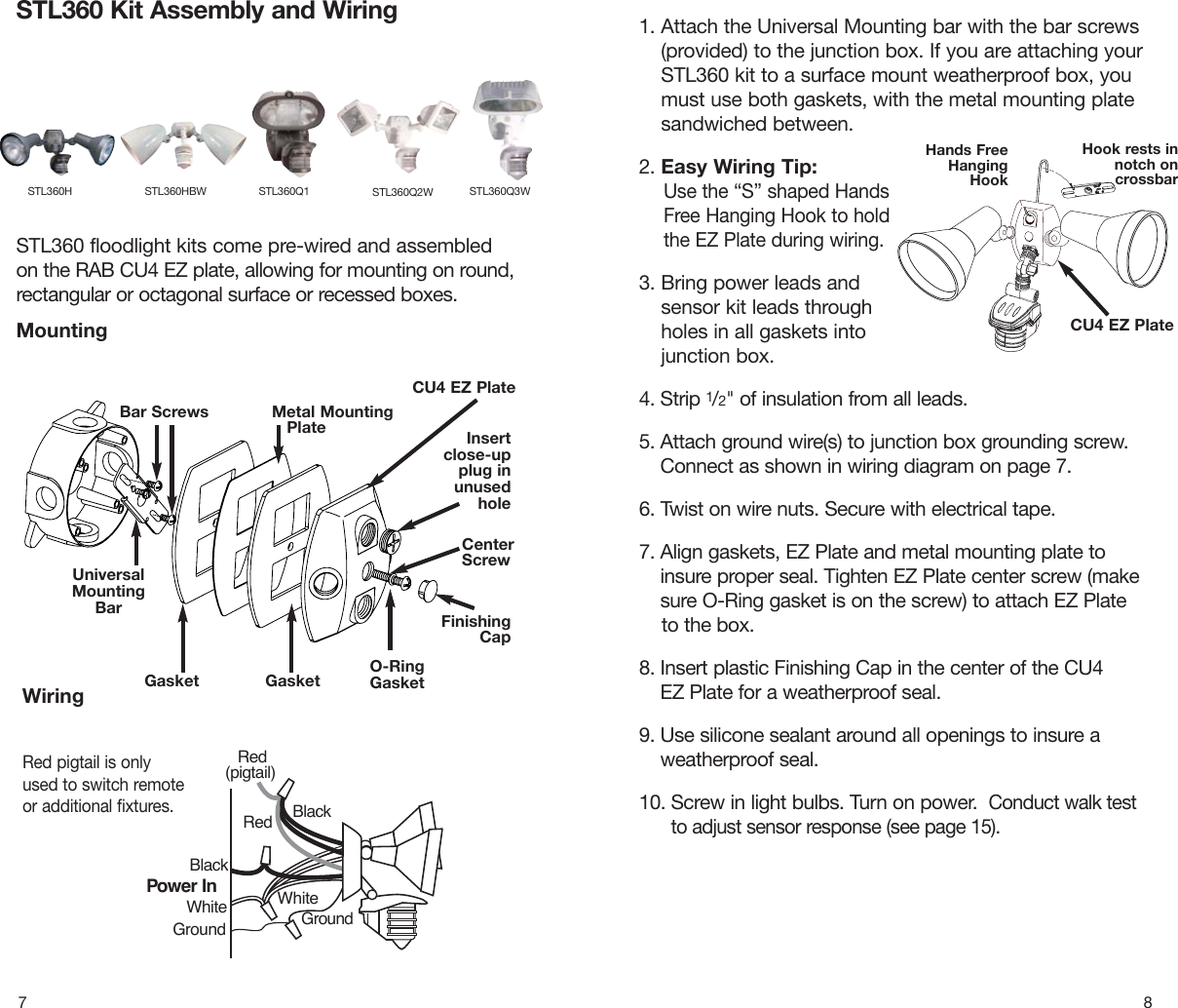 Installation Directions