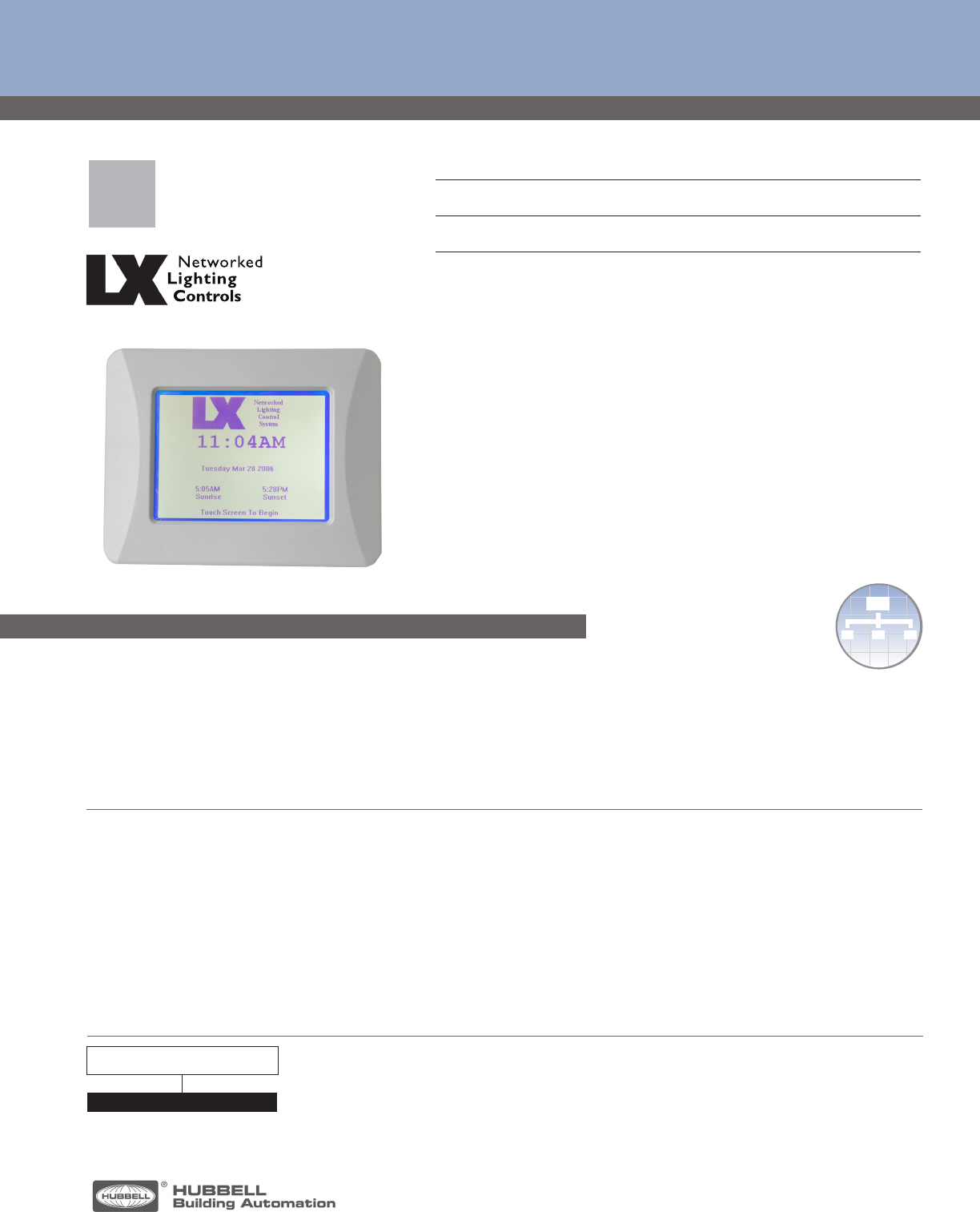 Hubbell Lx Series Networked Lighting Controls | Shelly Lighting