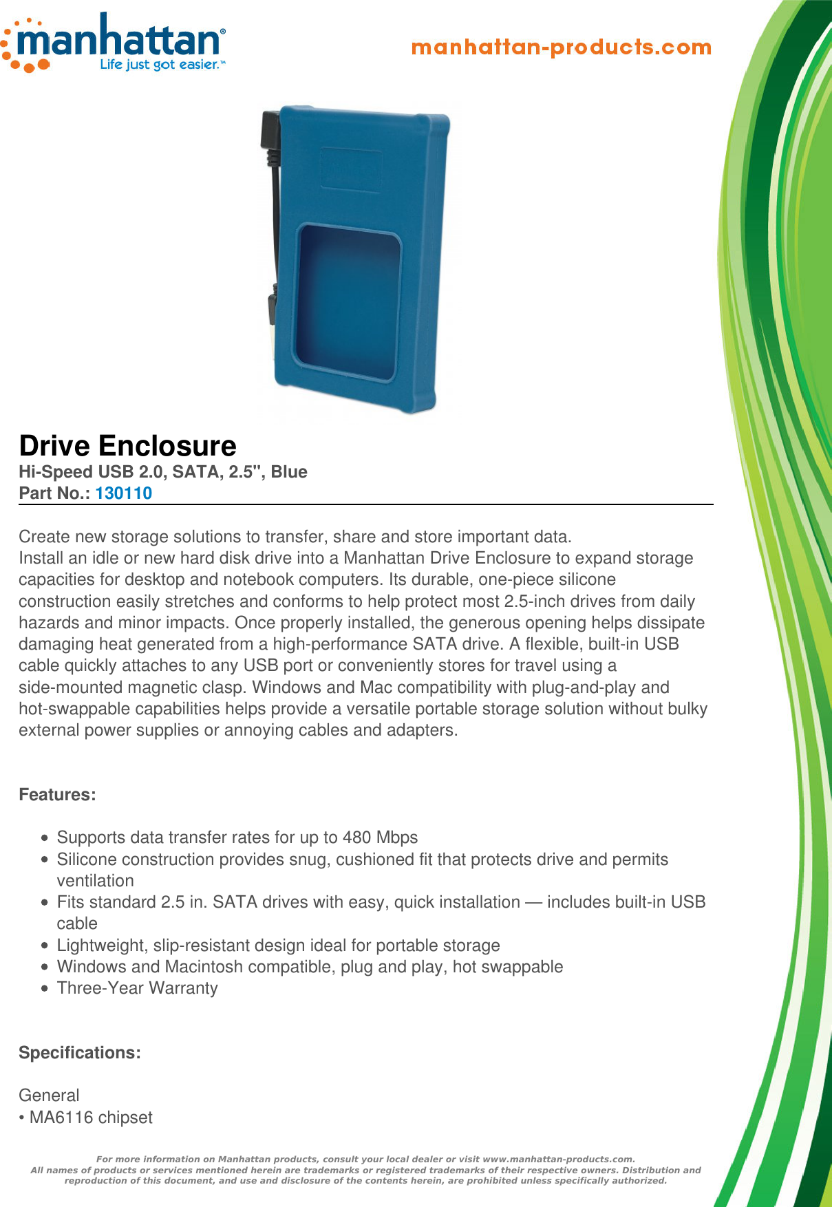 Datasheet 130110 English