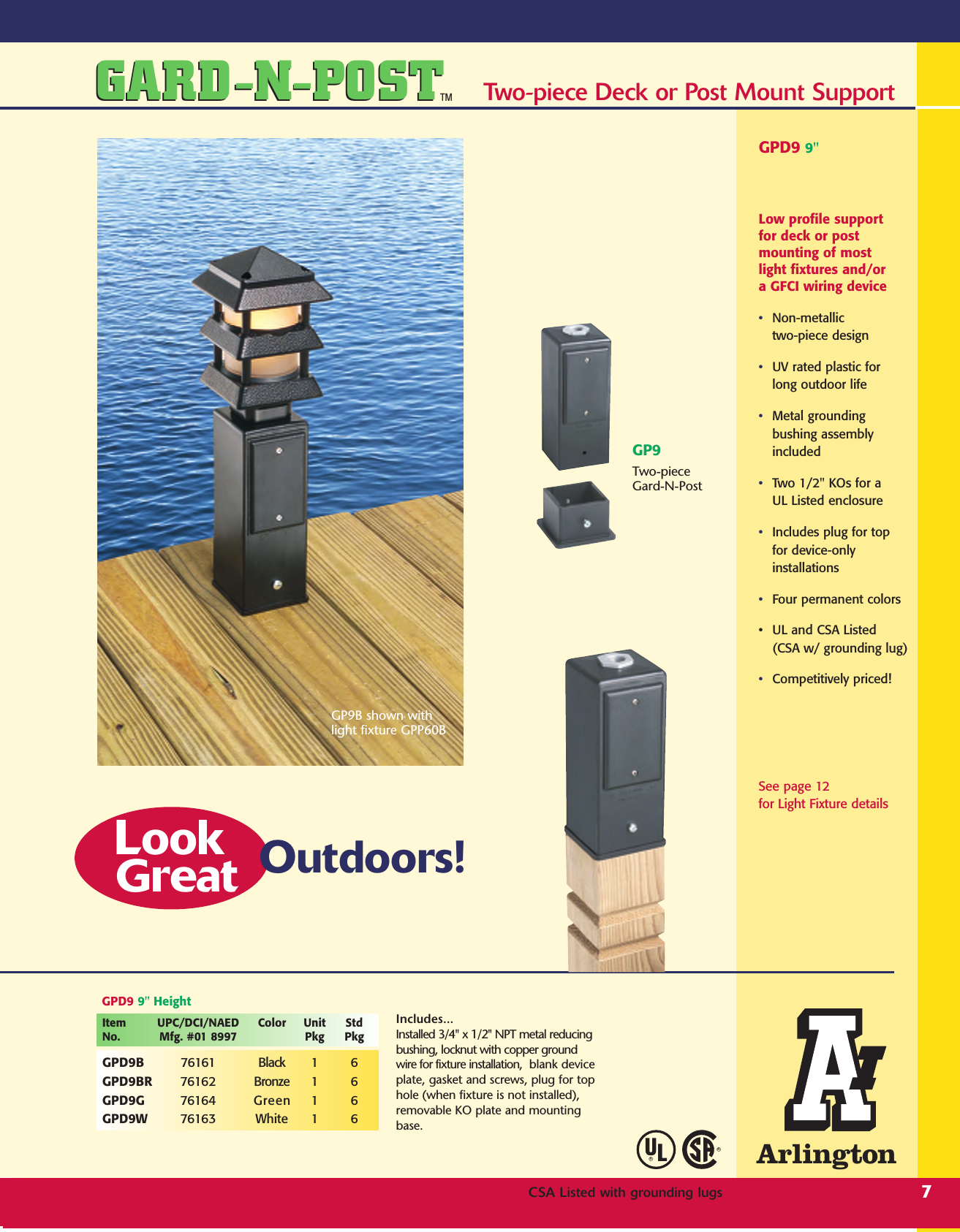 Gard N Post Brochure 142308 Catalog