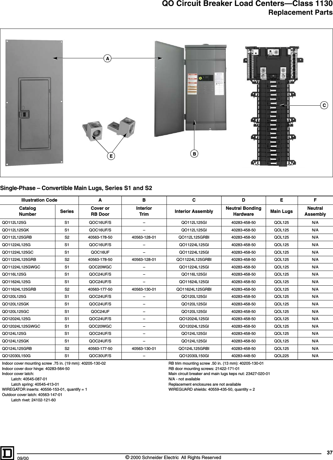 QO Load Center Brochure
