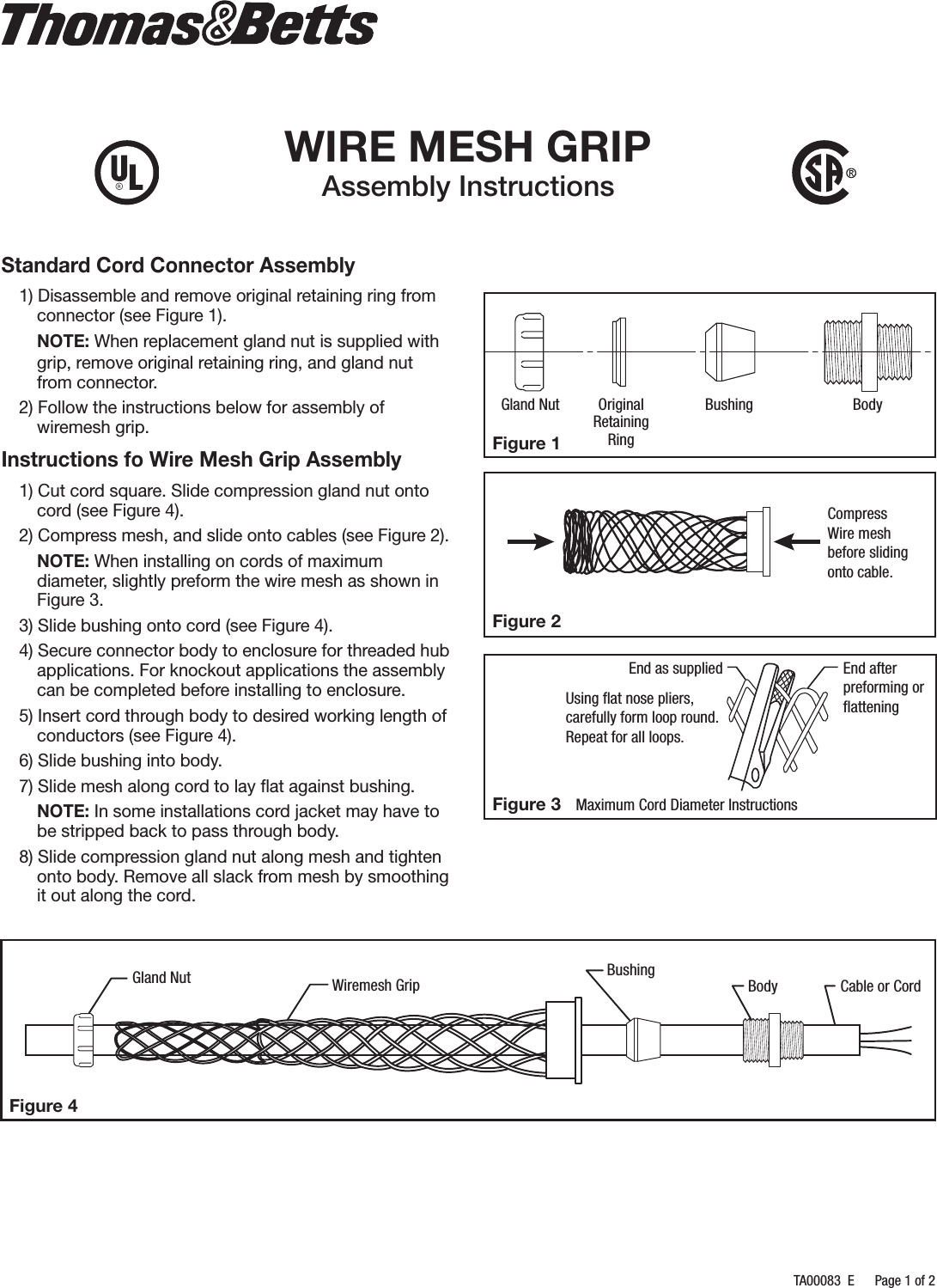 Installation Directions