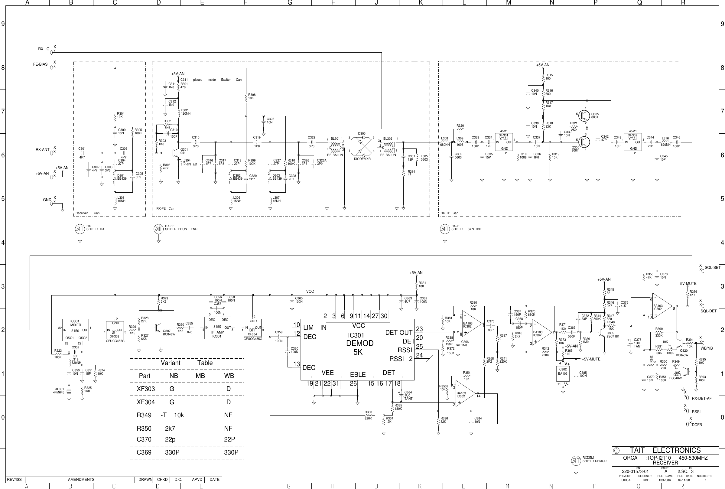 ORCA/ORCA CIRCUIT BOARDS/220 01573 01A_ORCA TOP I2110 450 530MHZ SYSTEM ...
