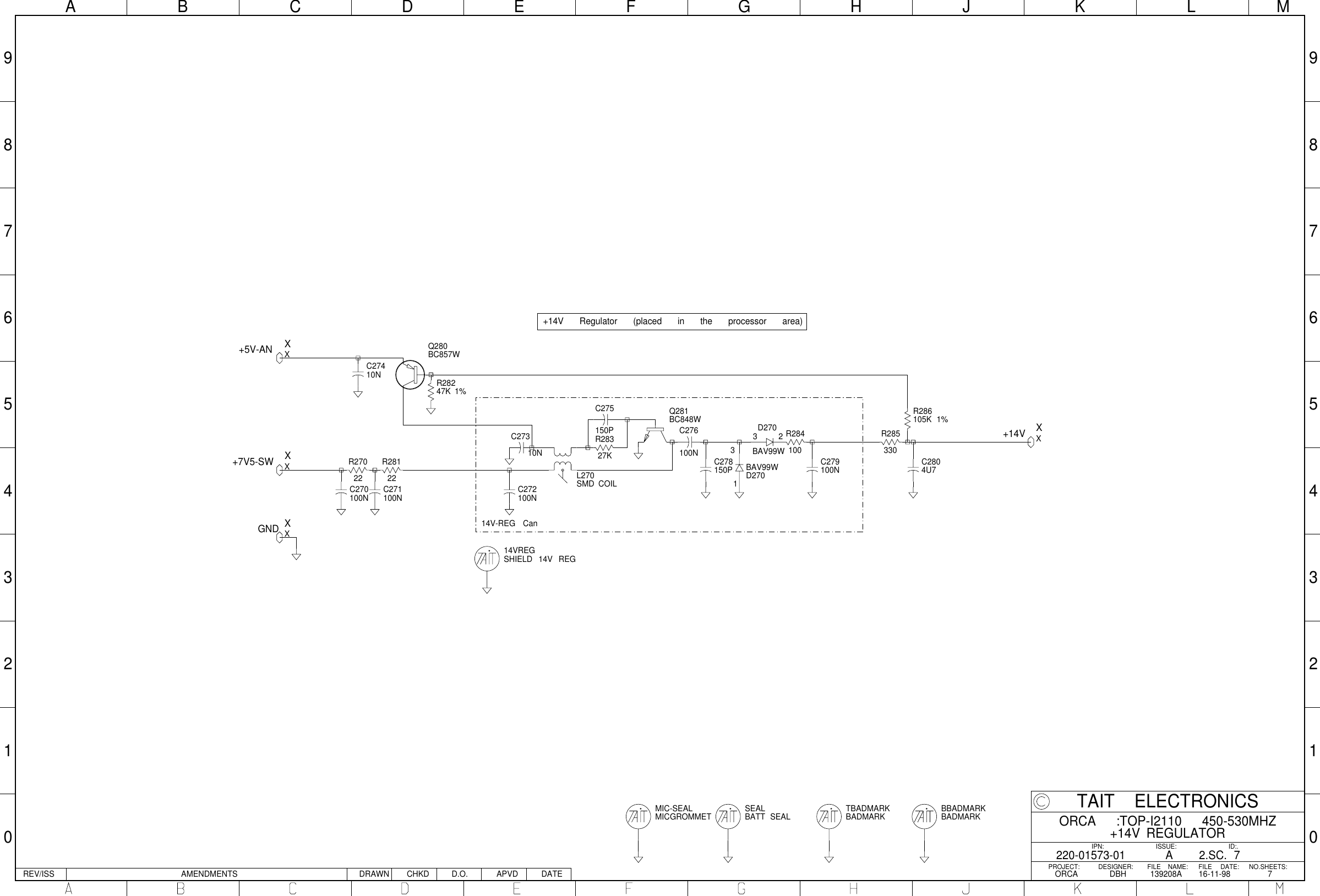 ORCA/ORCA CIRCUIT BOARDS/220 01573 01A_ORCA TOP I2110 450 530MHZ SYSTEM ...