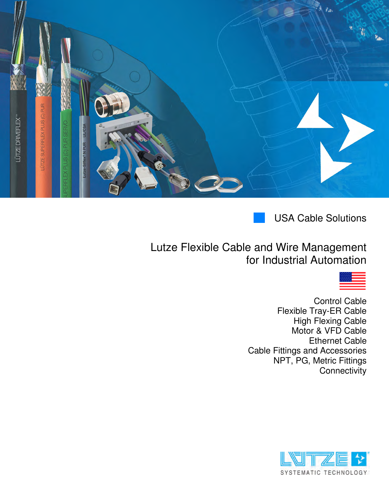Lutze Flexible Cable And Wire Management For Industrial Automation