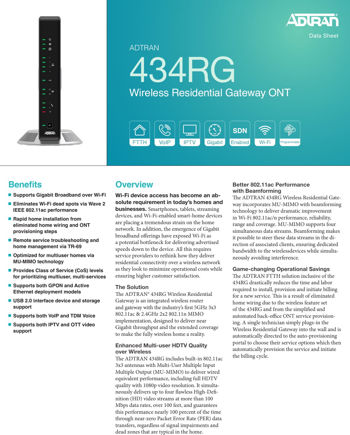 61287782F1 8 ADTRAN 434RG