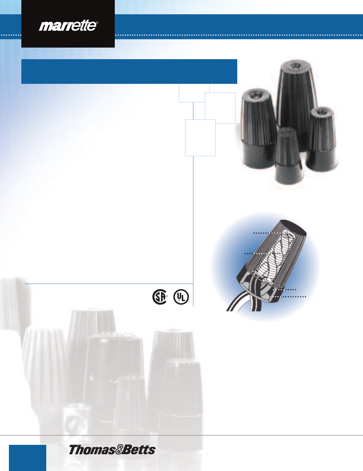 Marrette Wire Connectors 655382 Catalog