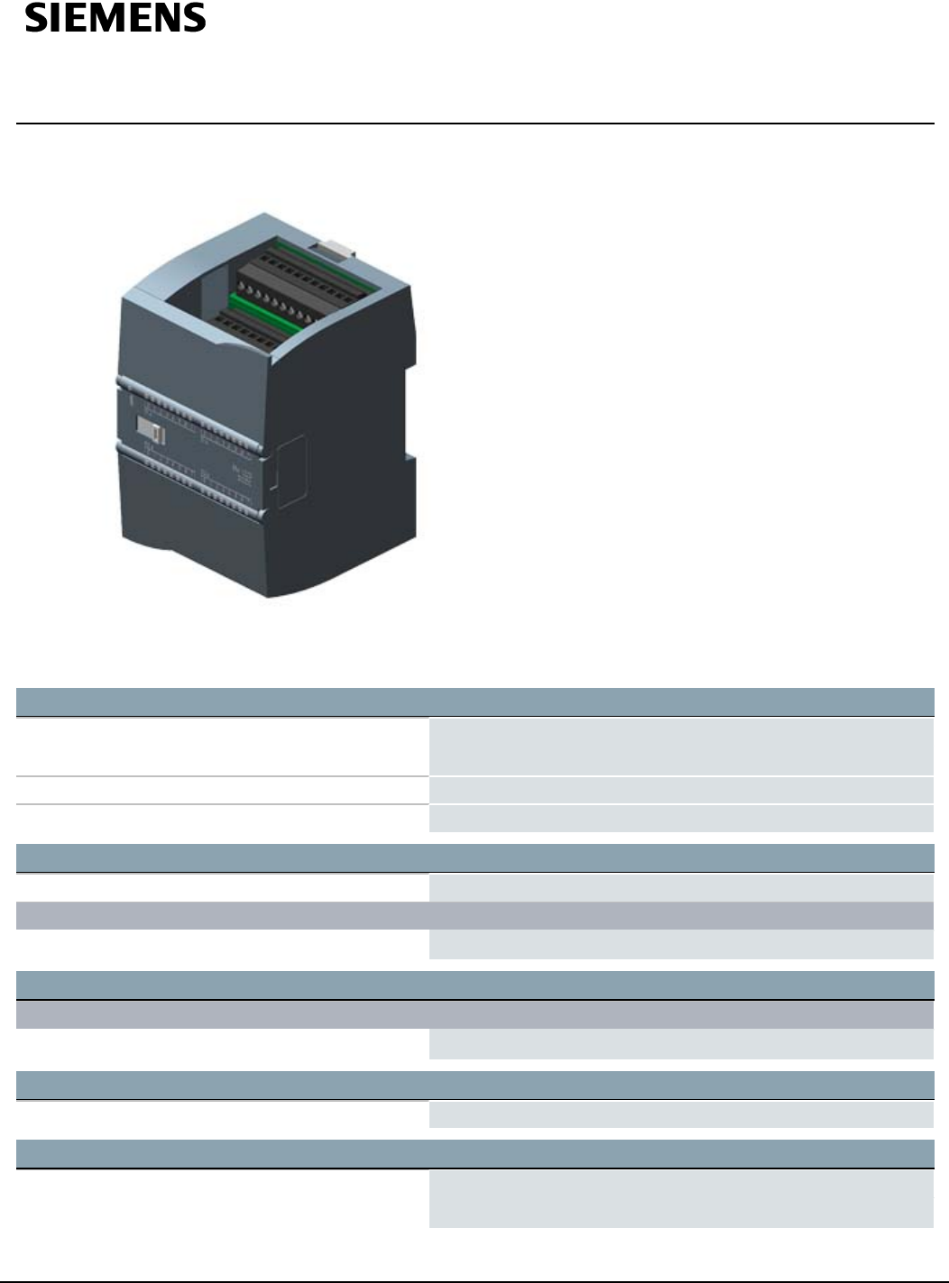 DIGITAL I/O SM 1223 16DO TRANSISTOR 0.5A 16DI / 16DO 16DI DC 24 V SINK ...