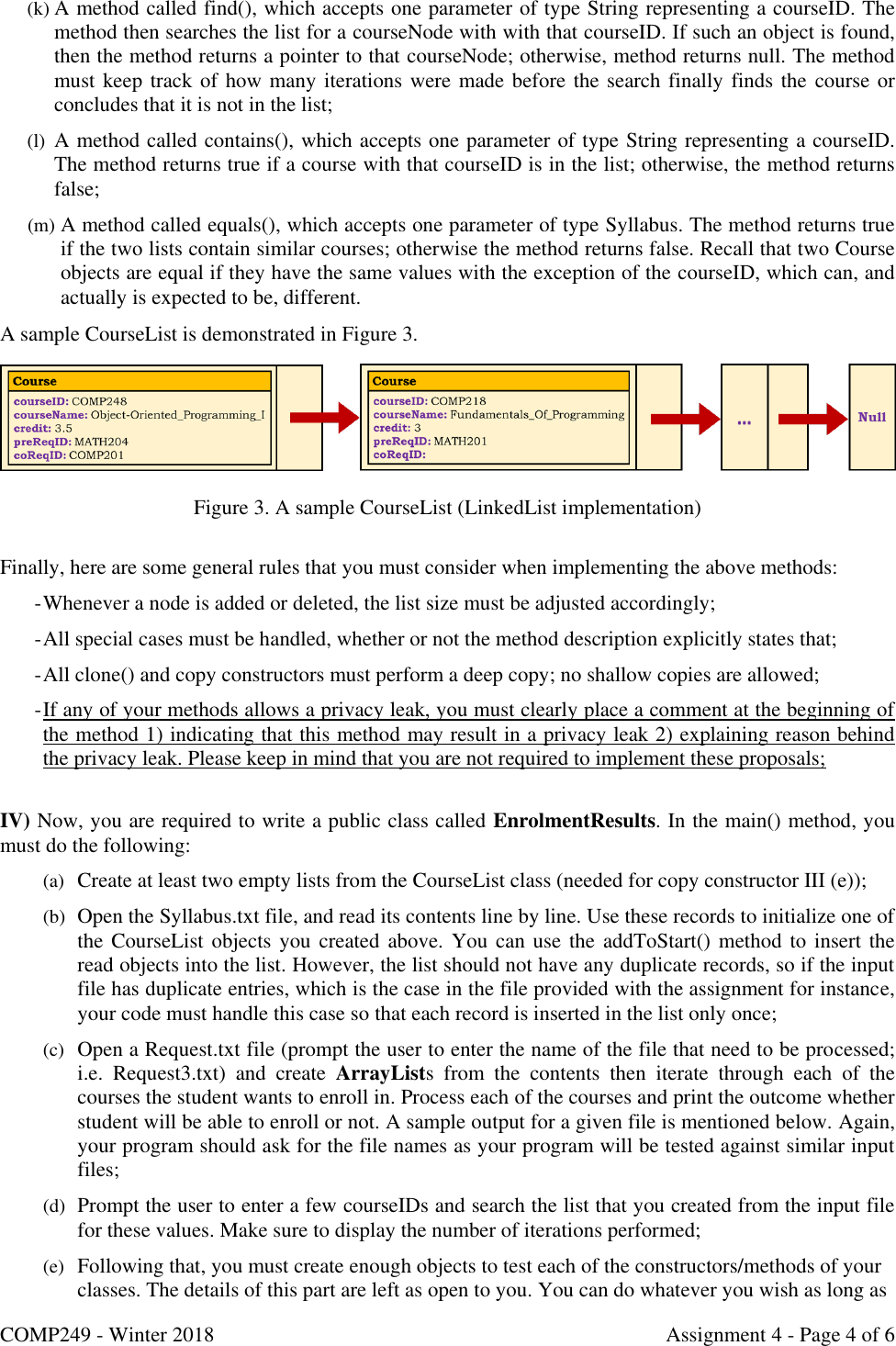 Purpose: The Purpose Of This Assignment Is To Help You Learn Java ...