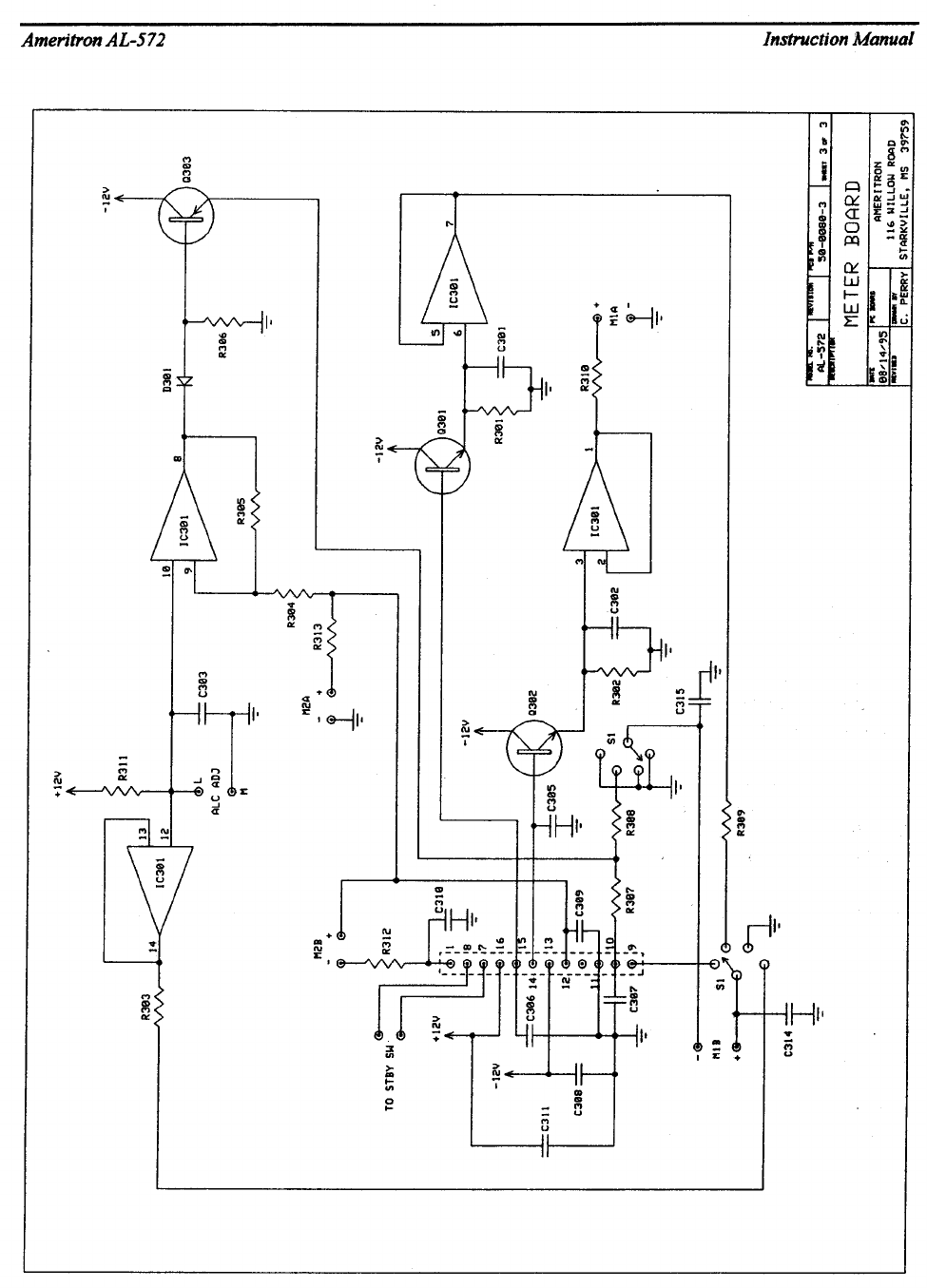 AL572 AMERITRON AL 572 User Manual