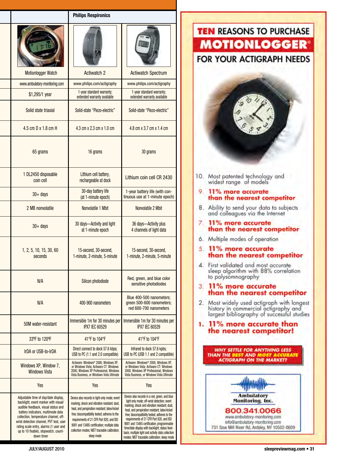 Actigraphy Guide2010