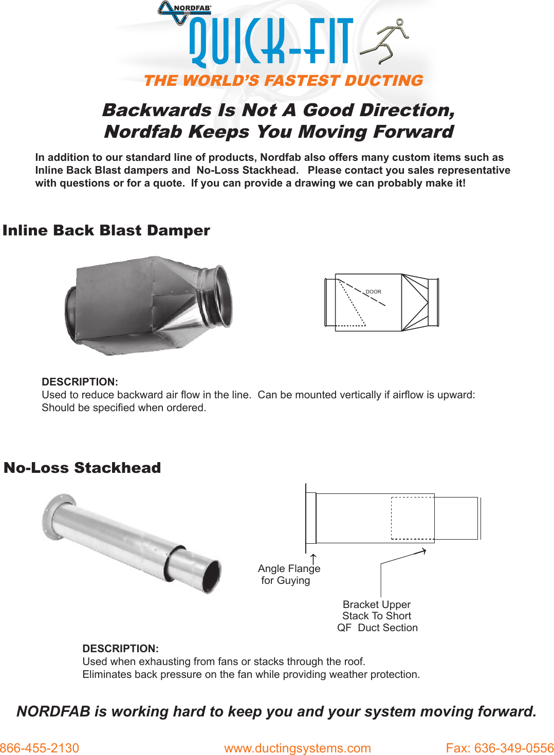 Back Blast Dampers