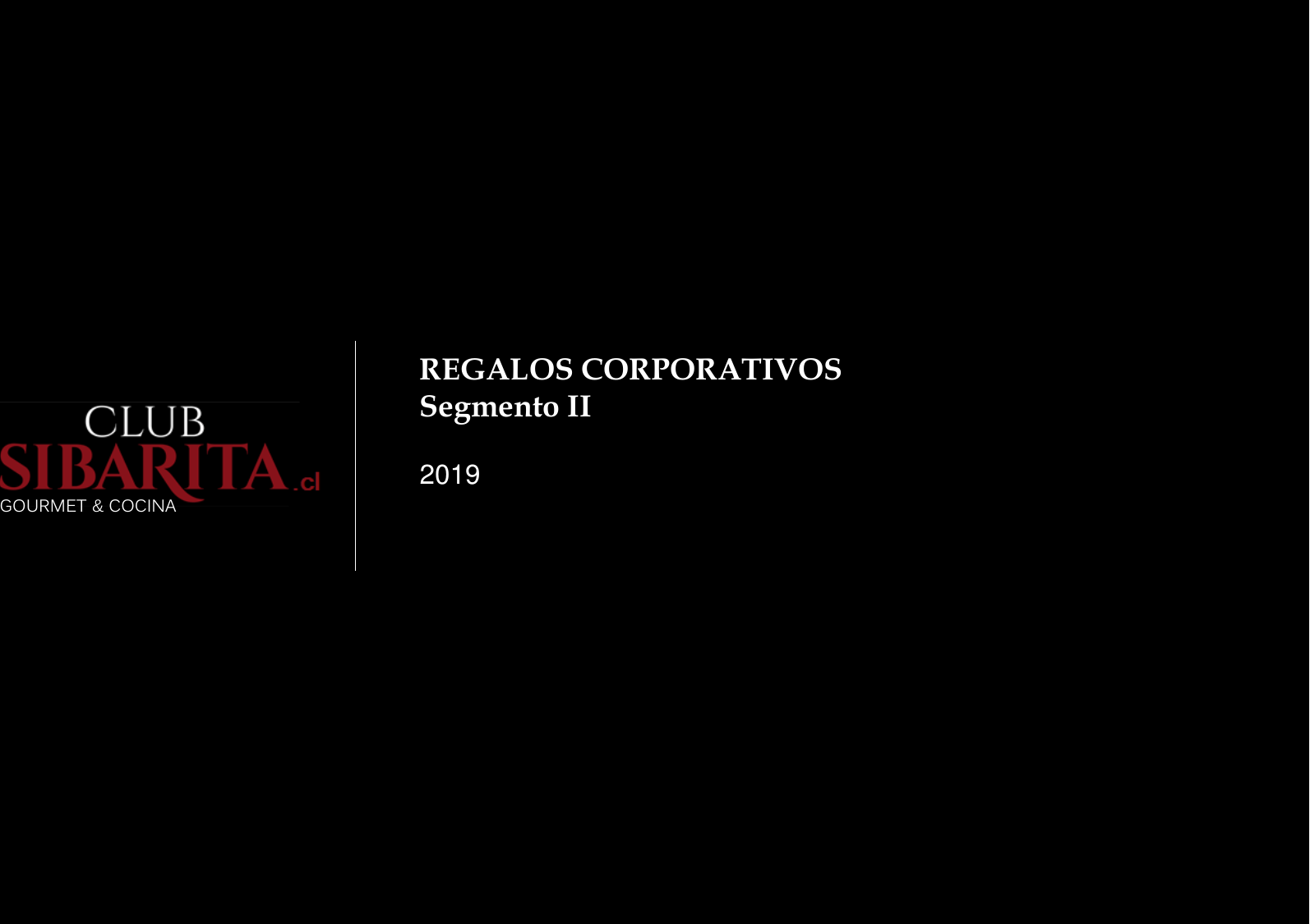 Presentación De Catalogo Segmento II 2019