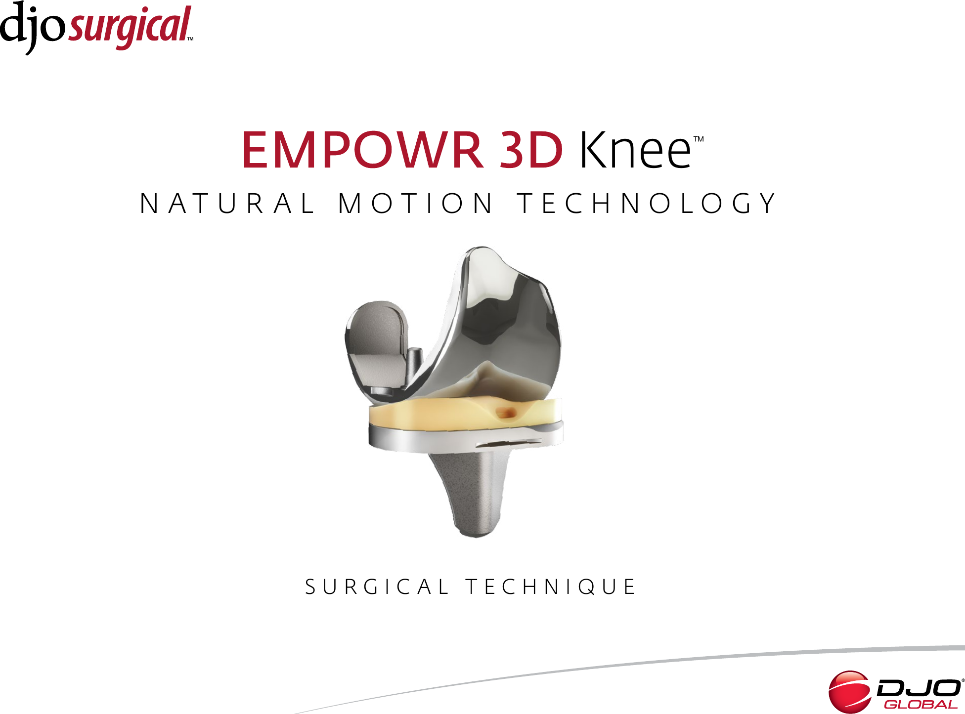 Empowr 3D Knee Surgical Tech Rev B