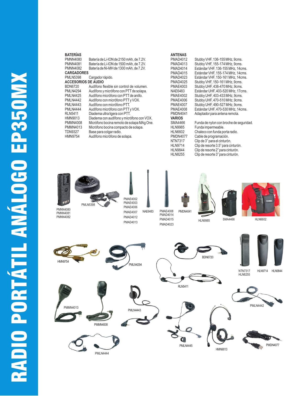 Folleto EP350 MX Sin 2013 Carta Ep350mx