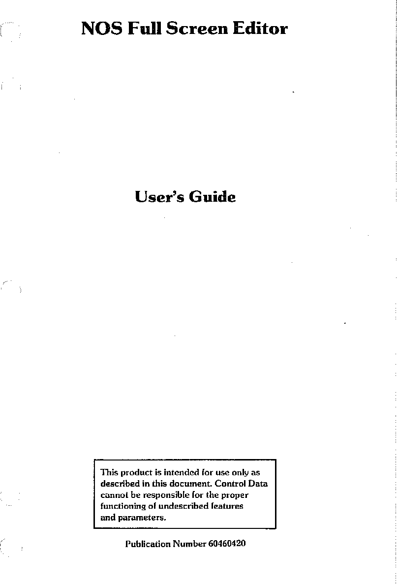 FSE_Full_Screen_Editor_Users_Guide_Apr87 FSE Full Screen Editor Users ...