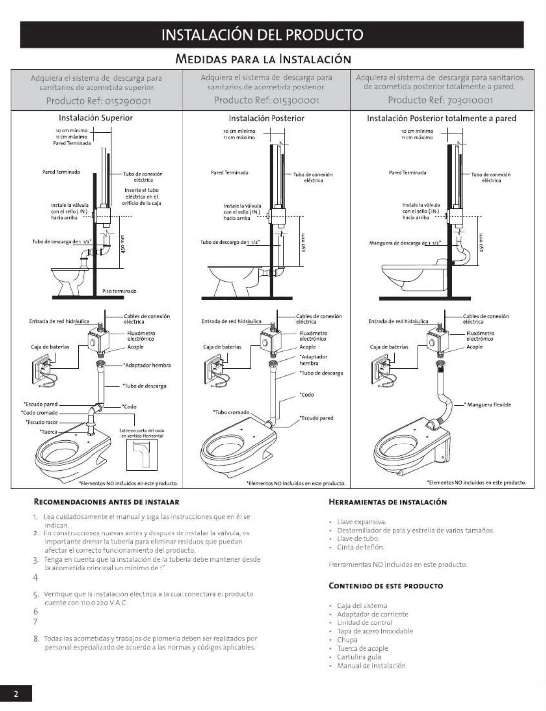 Fluxometro electronico sanitario ua ficha tecnica 1