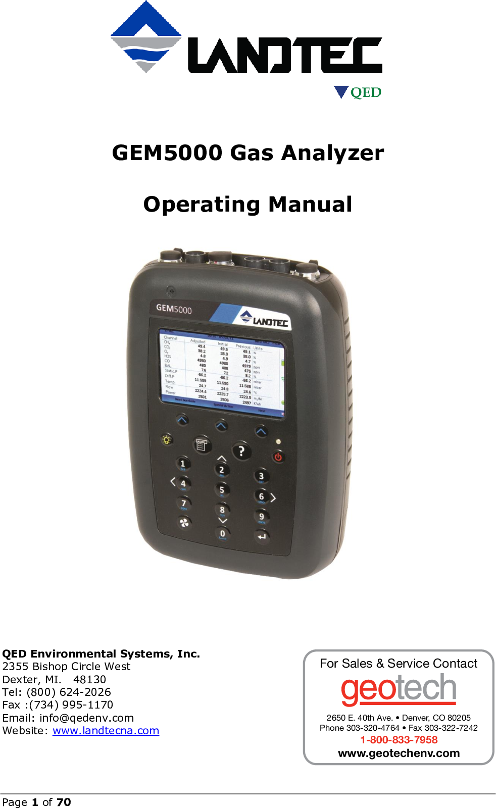 GEM5000 Operating Manual GEM5000_Manual